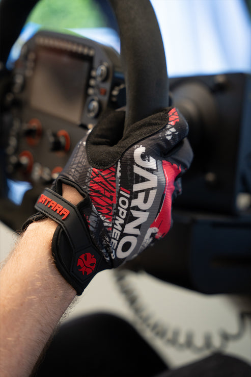 Sim Racing Gloves - TRACKS - Black – Jarno Opmeer Store